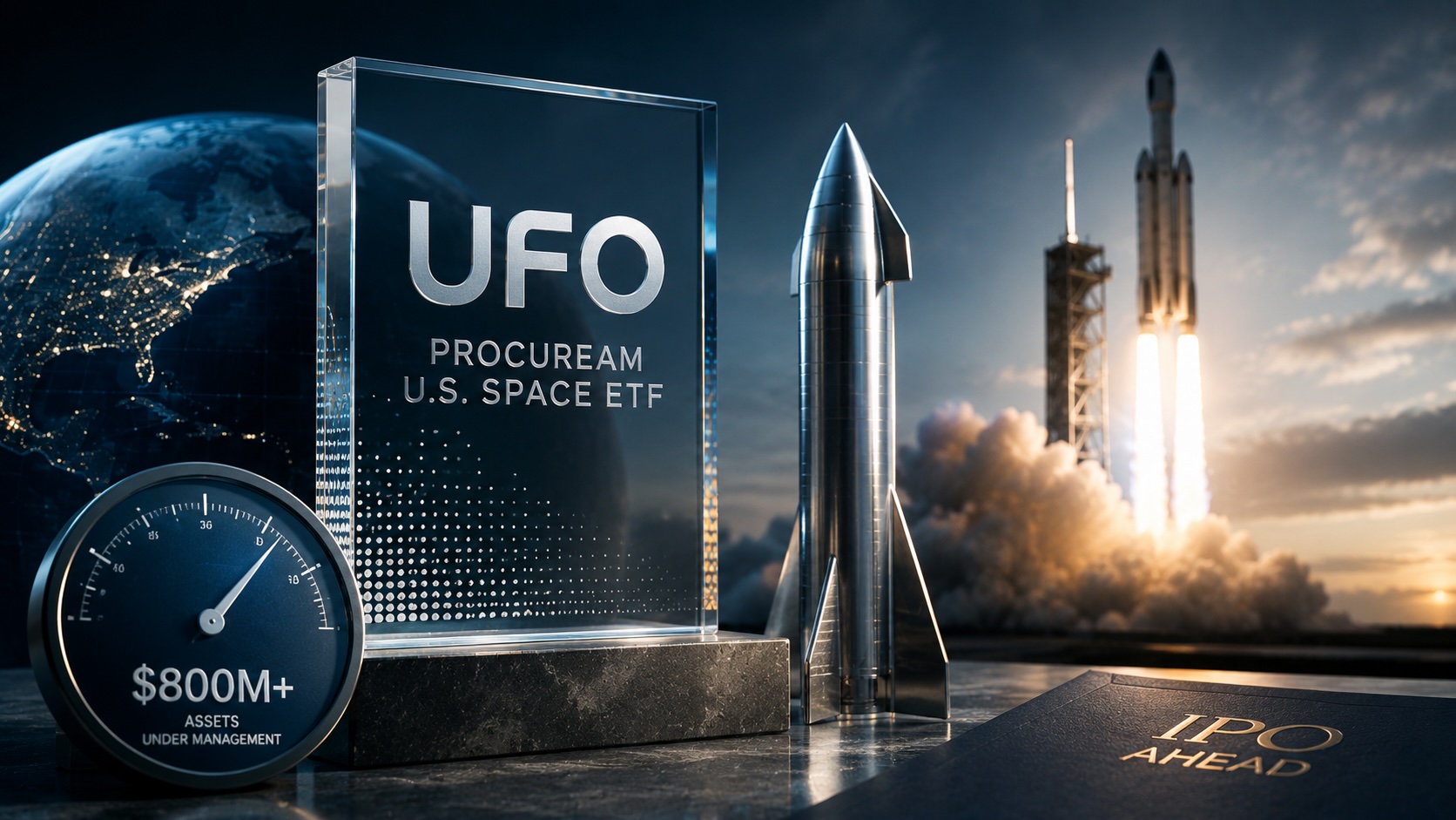ProcureAM's UFO ETF Hits $800M Ahead of Potential SpaceX IPO